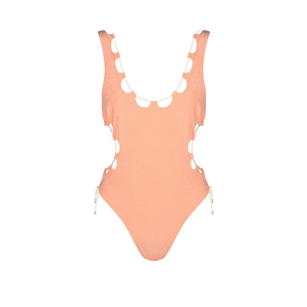 SO SWEET Terry Peach - Swimsuit – Aanoukis Swimwear